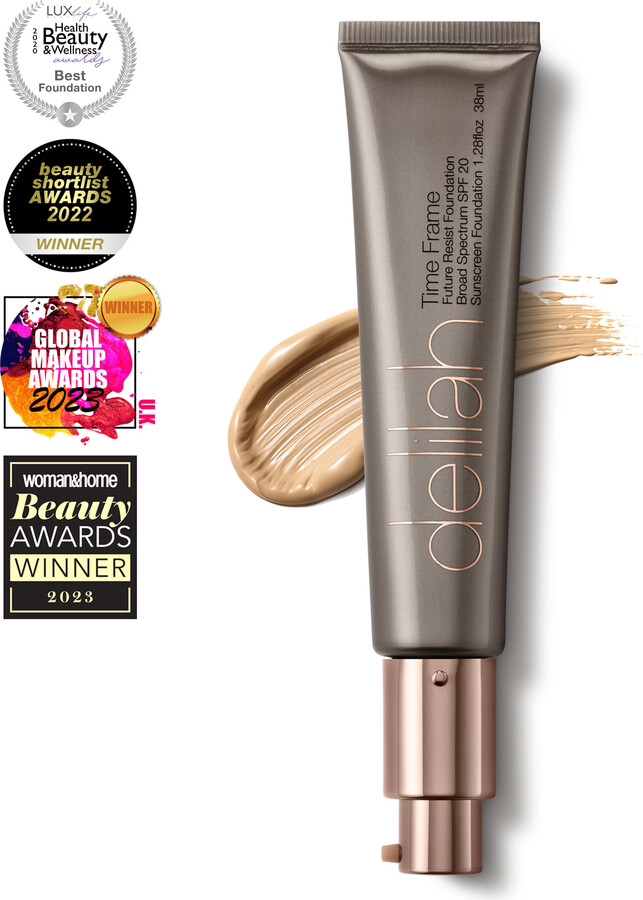 Delilah Time Frame Future Resist Foundation With Spf - Pebble - ShopStyle
