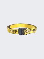 Off-White Classic Industrial Belt Yellow With Black - ShopStyle