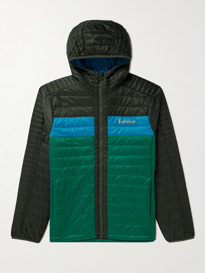 Cotopaxi Capa Colour-Block Quilted Padded Recycled-Ripstop PrimaLoft ...