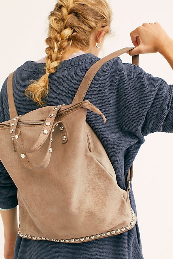 Fp Collection Ellie Leather Studded Backpack - ShopStyle