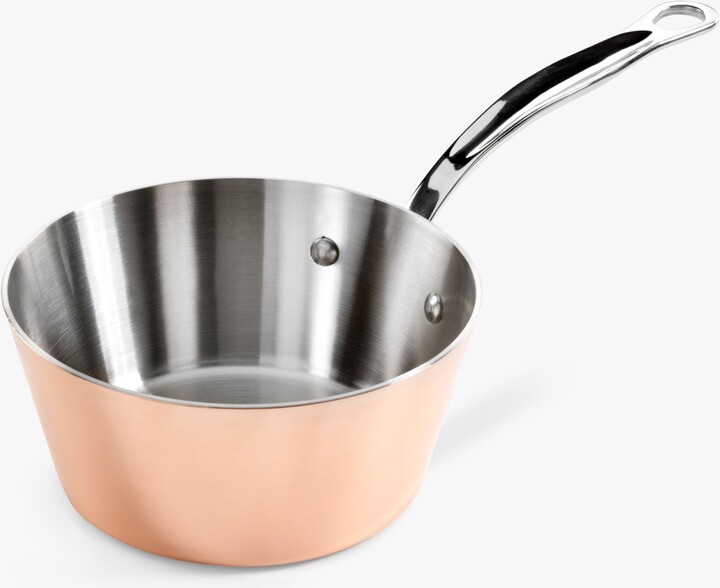 Samuel Groves Stainless Steel Tri-Ply Tapered Saucepan - ShopStyle Fry ...