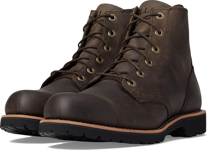 L.L. Bean Bucksport Work Boot Cap Toe Men's Shoes Coffee Bean : 7 D ...
