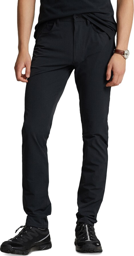 Polo Ralph Lauren Men's Slim Fit Stretch Dobby Pants - ShopStyle
