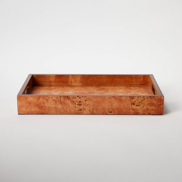 Threshold designed w/Studio McGee Burl Wood Tray - Threshold™ designed ...