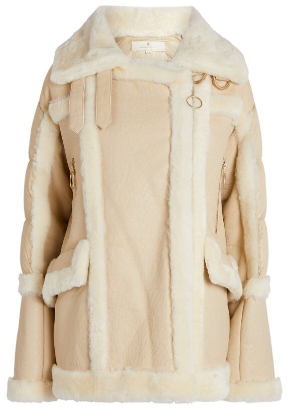 Nicole Benisti Montmartre Shearling-Lined Puffer Jacket - ShopStyle