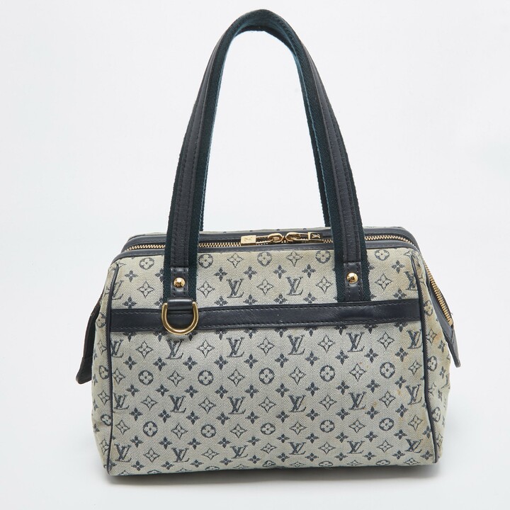 Louis Vuitton Navy Monogram Mini Lin Josephine Pm Bag - ShopStyle