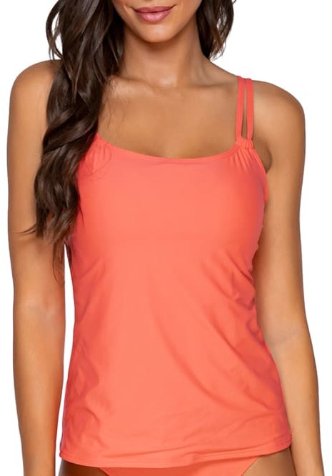 Sunsets Tropical Coral Taylor Underwire Tankini Top - ShopStyle Two ...