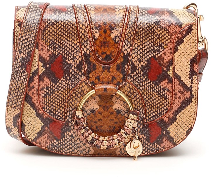 See by Chloe Python Print Hana Bag - ShopStyle