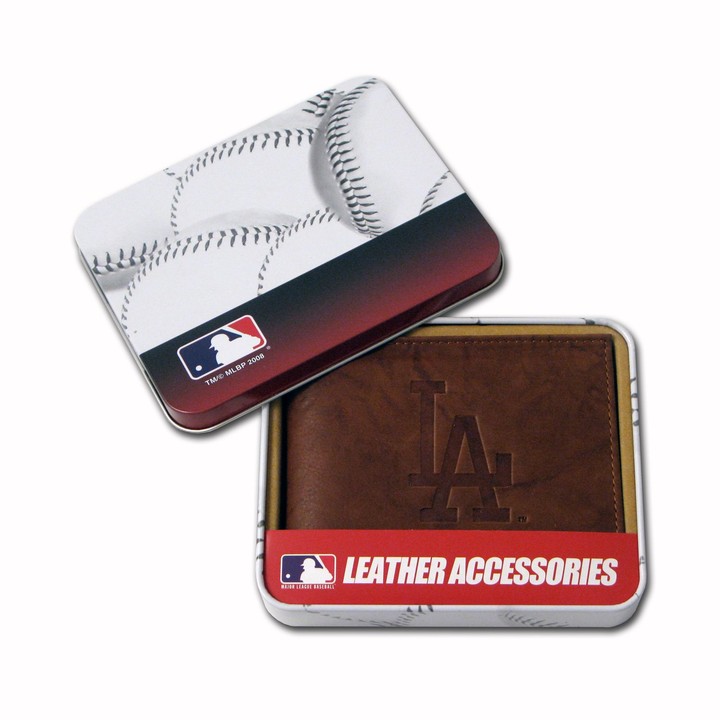 Los Angeles Dodgers Leather Bifold Wallet - ShopStyle Accessories