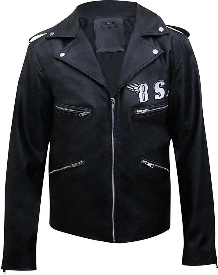 Miracle Trading BSA Jacket | Rockers Revenge Jacket | Black Leather ...