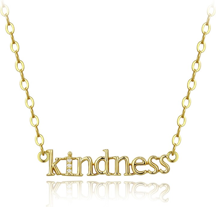 KATHRYN New York - Kindness comes First Necklace - ShopStyle