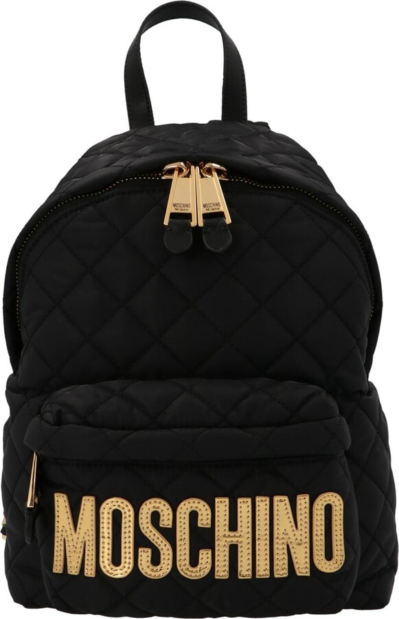 Moschino Logo midi backpack - ShopStyle