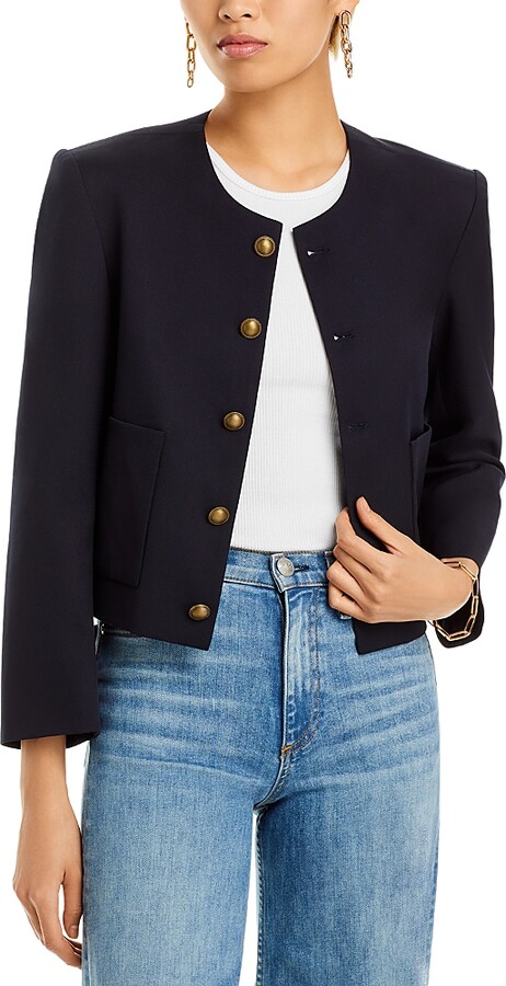 Frame Shoulder Padded Jacket - ShopStyle