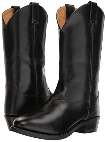 Old West Boots Uniform Boot (Black) Cowboy Boots - ShopStyle