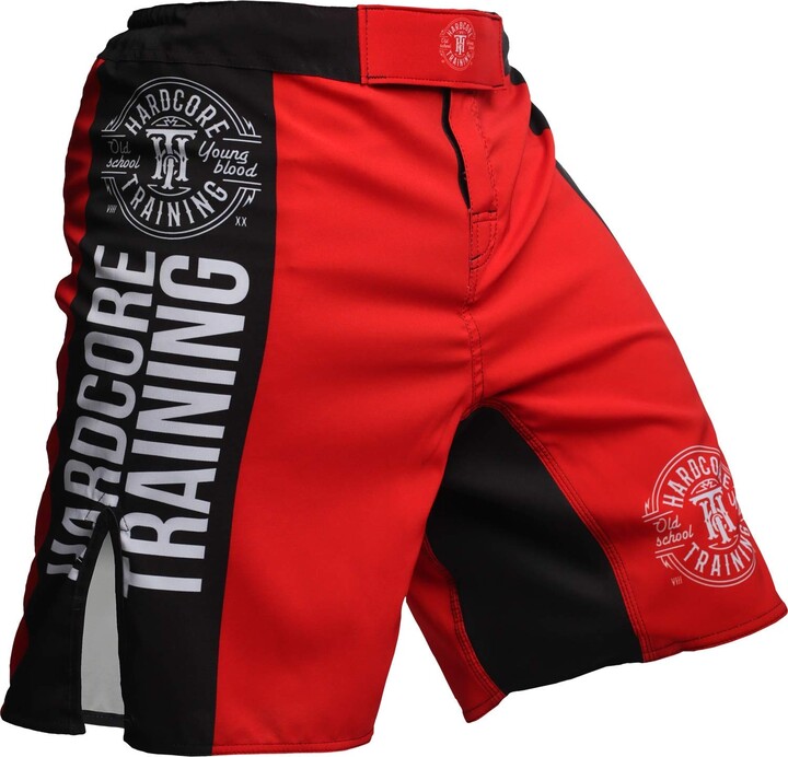 Hardcore Training Recruit Fight Shorts Men's Boxing MMA Combat BJJ ...