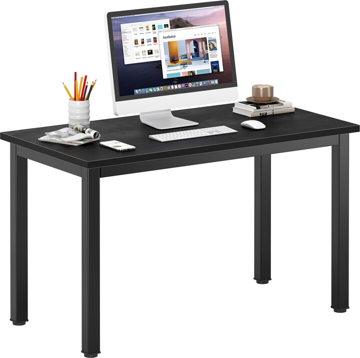 DlandHome 39 inches Small Computer Desk for Home Office Activity Table ...