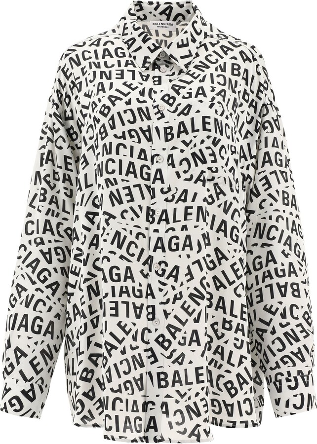 Balenciaga "Logo Strips" shirt - ShopStyle T-shirts