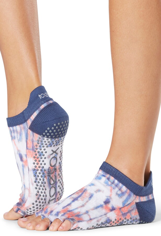 Tavi Noir ToeSox 2-Pack Assorted Low Rise Half Toe Gripper Socks ...