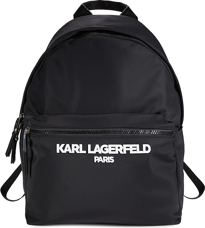Karl Lagerfeld Paris Logo Backpack - ShopStyle