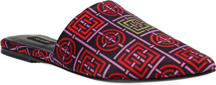 Natori Adore Infinity Satin Slide - ShopStyle Mules