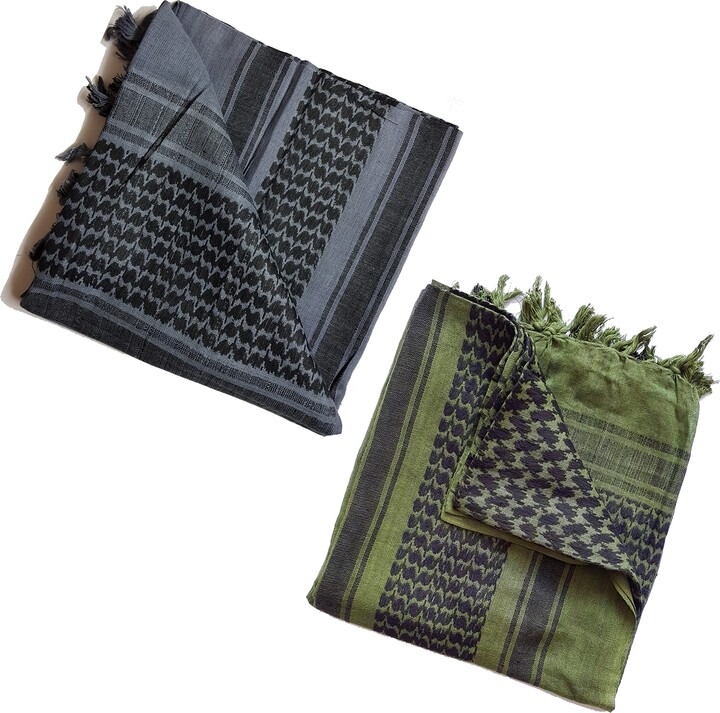 MILSPEC SURPLUS 100% Cotton Shemagh Scarf Arab Face Mask Dust Cover ...