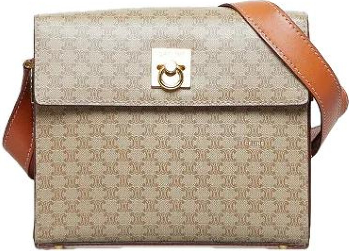 Celine Leather crossbody bag - ShopStyle