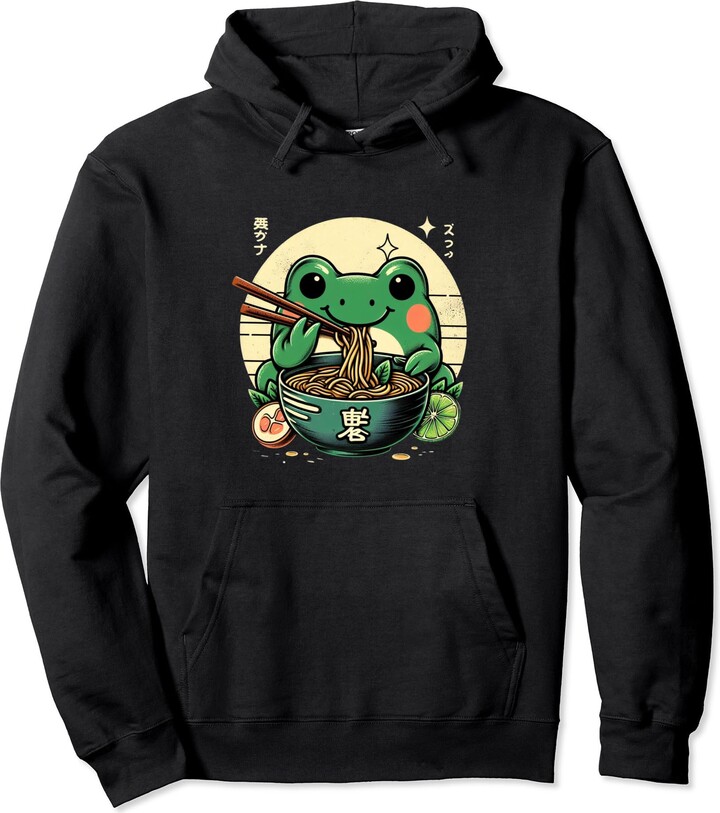 Kawaii Artwork Co Japanese Frog Eating Ramen Kawaii Neko Japanese ...