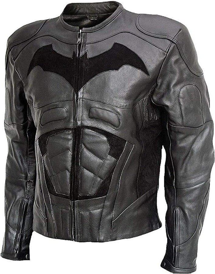 Fashion_First Mens Batman Dark Knight Rises Costume Armoured Biker ...