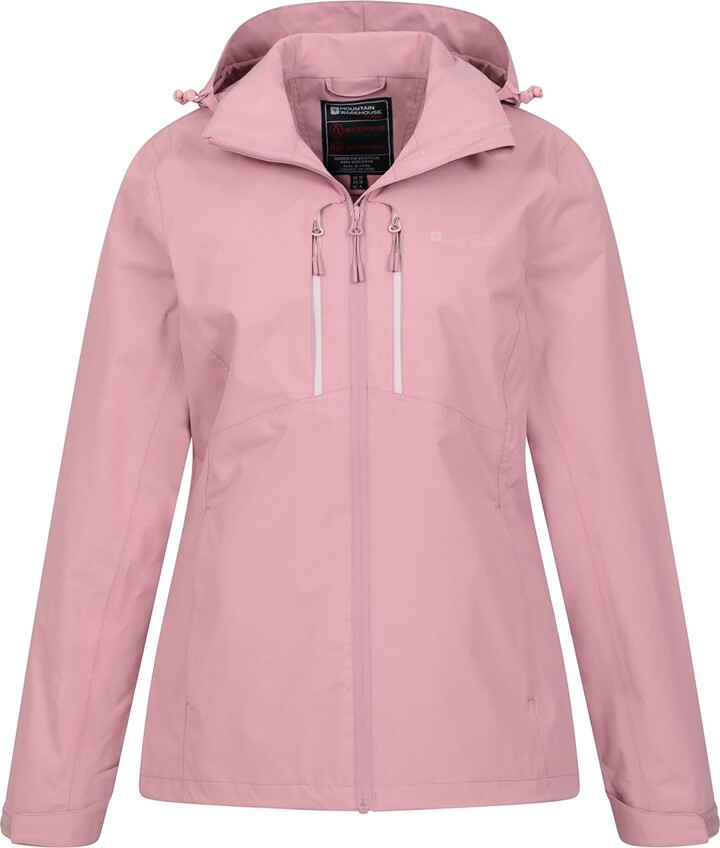 Mountain Warehouse Rainforest Womens Jacket -Waterproof Rain Coat ...