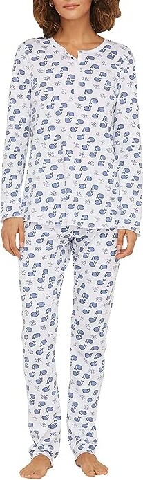 Roller Rabbit Moby Pajamas (Blue) Girl's Pajama Sets - ShopStyle