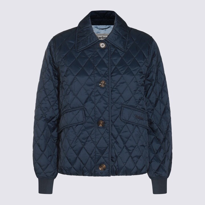 Barbour Blue Down Jacket - ShopStyle Outerwear