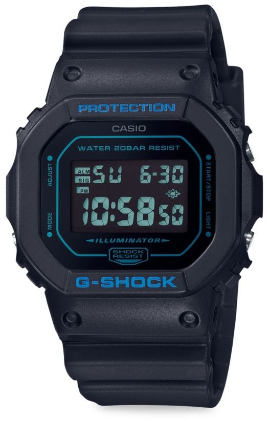 G-Shock Stainless Steel and Resin Digital Watch - ShopStyle