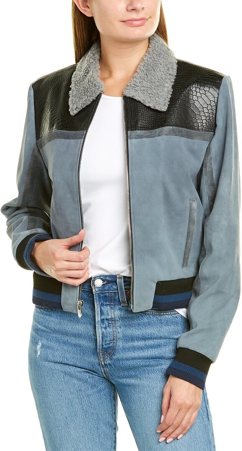 The Mighty Company Edinburgh Leather Jacket - ShopStyle Clothes and Shoes