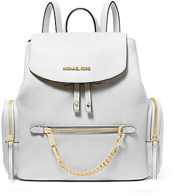 MICHAEL Michael Kors MK Jet Set Medium Pebbled Leather Backpack - ShopStyle