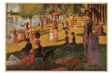 Mira Parker - Design & Antiques 1955 Georges Seurat - At La Grande ...