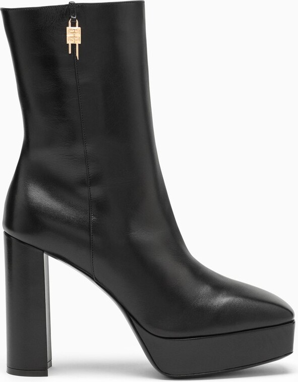 Givenchy G Lock platform boot black - ShopStyle
