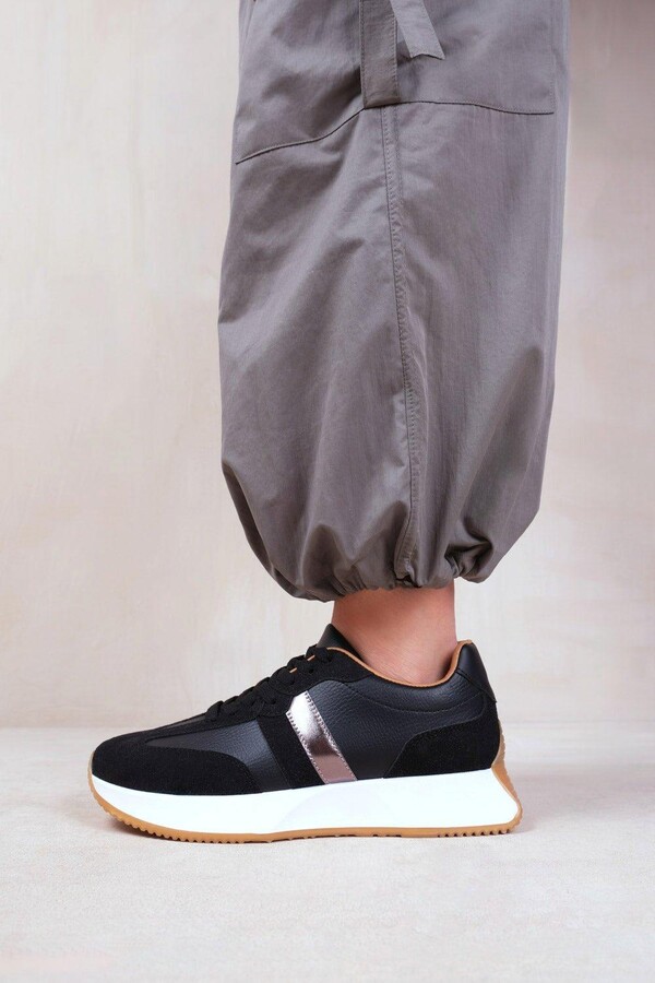 Where's That From 'Pulse' Runner trainers Trainers - Black - ShopStyle