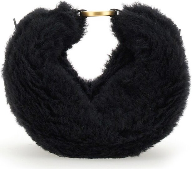 Max Mara Logo Detailed Teddy Clutch Bag - ShopStyle