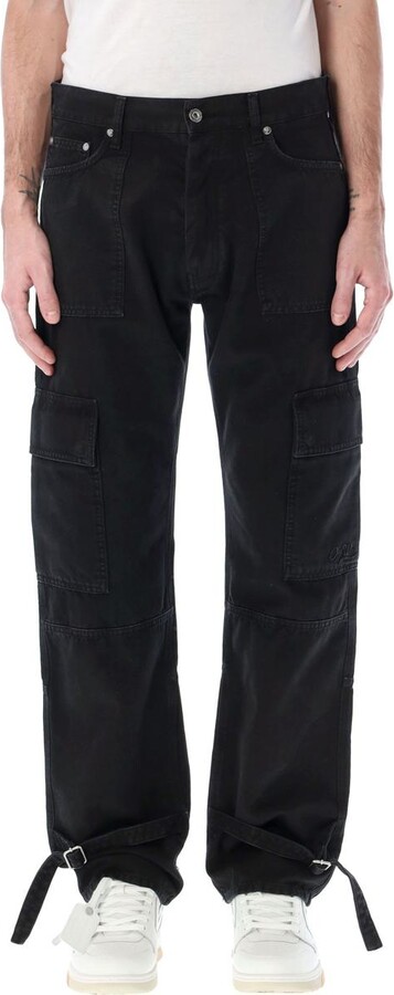 Off-White Wave Off Canvas Cargo pant - ShopStyle