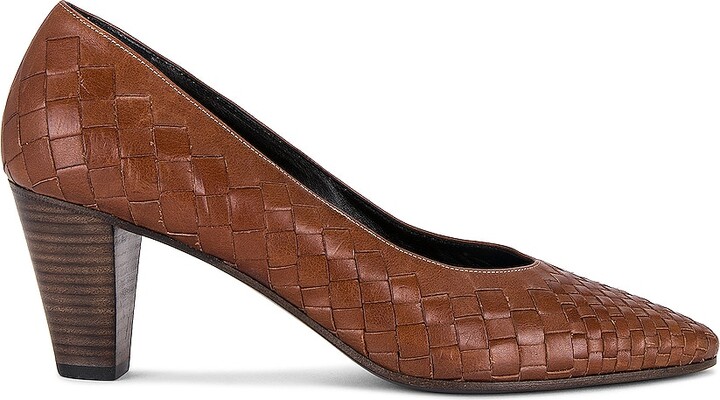 The Row Charlotte Pump in Brown - ShopStyle
