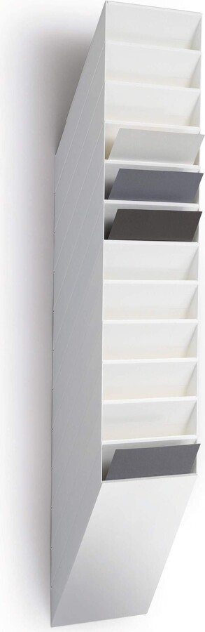 Durable FLEXIBOXX 12 Wall Mounted Literature Holder - A4 Portrait ...
