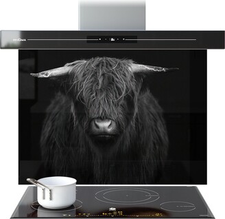 Etsy Cottage Kitchen Wall Decor Glass Splashback Tempered Cooker Tiles ...