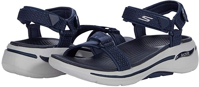 SKECHERS Performance Go Walk Arch Fit Mesh Quarter Strap - ShopStyle ...
