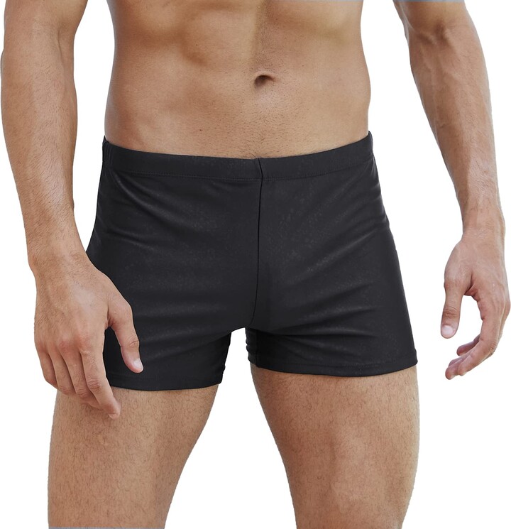 Arcweg Men's Swimming Trunks Shorts Without Removable Pad Sport Boxer ...