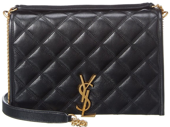 Saint Laurent Becky Mini Quilted Leather Shoulder Bag - ShopStyle