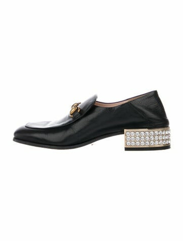 Gucci 2018 1955 Horsebit Accent Loafers Black - ShopStyle Flats