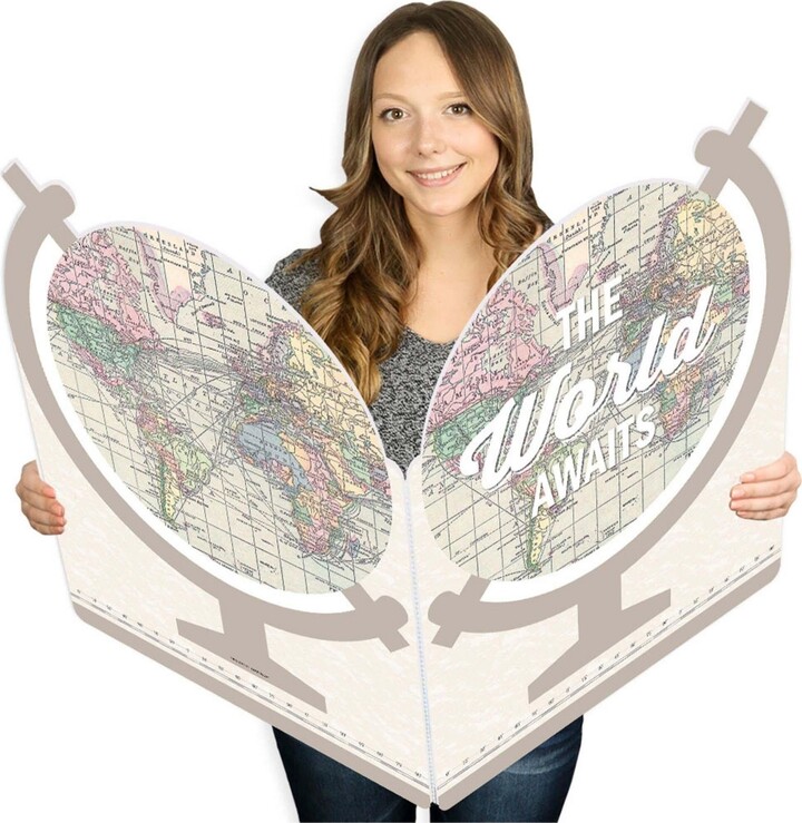 Big Dot Of Happiness World Awaits - Congratulations Giant Greeting Card ...