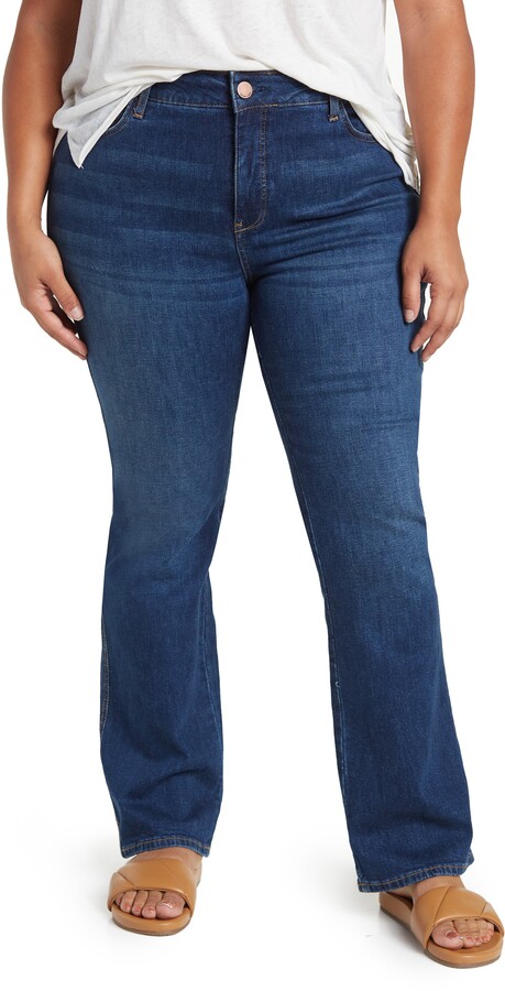 Seven7 Bombshell Bootcut Jeans - ShopStyle Plus Size Denim