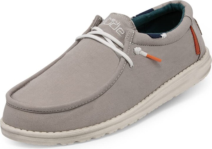Hey Dude Men's Wally Washed Moc Toe Shoes - ShopStyle Slip-ons & Loafers