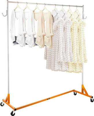 VEVOR Clothes Rail Rack Rolling Garment Z Rack, Height Adjustable ...